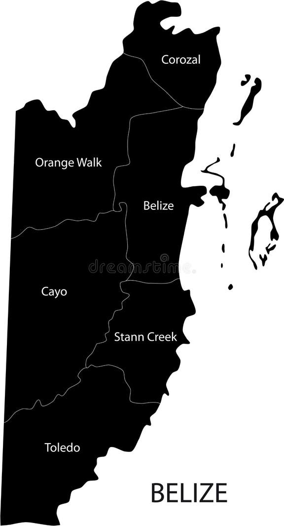 Belize Map Outline Stock Illustrations – 1,052 Belize Map Outline Stock ...