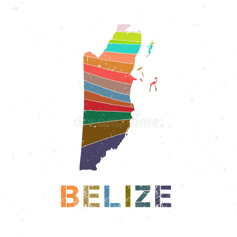 Belize map design. stock vector. Illustration of design - 264050249
