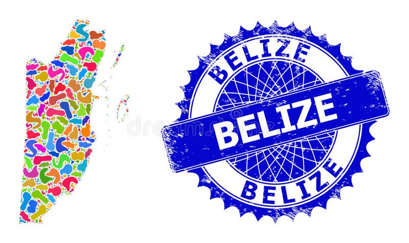 Belize Collage Stock Illustrations – 180 Belize Collage Stock ...