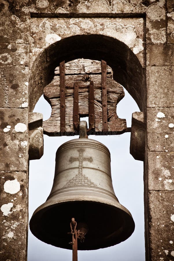 Church bell stock photo. Image of italian, copper, colombian - 4747522
