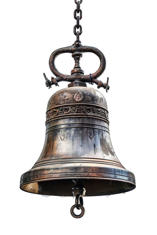 Bell Alone on Transparent Background Stock Illustration - Illustration ...