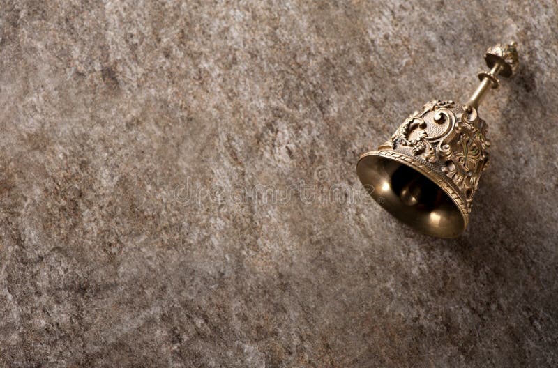 Bell background stock image. Image of reception, background - 81998303
