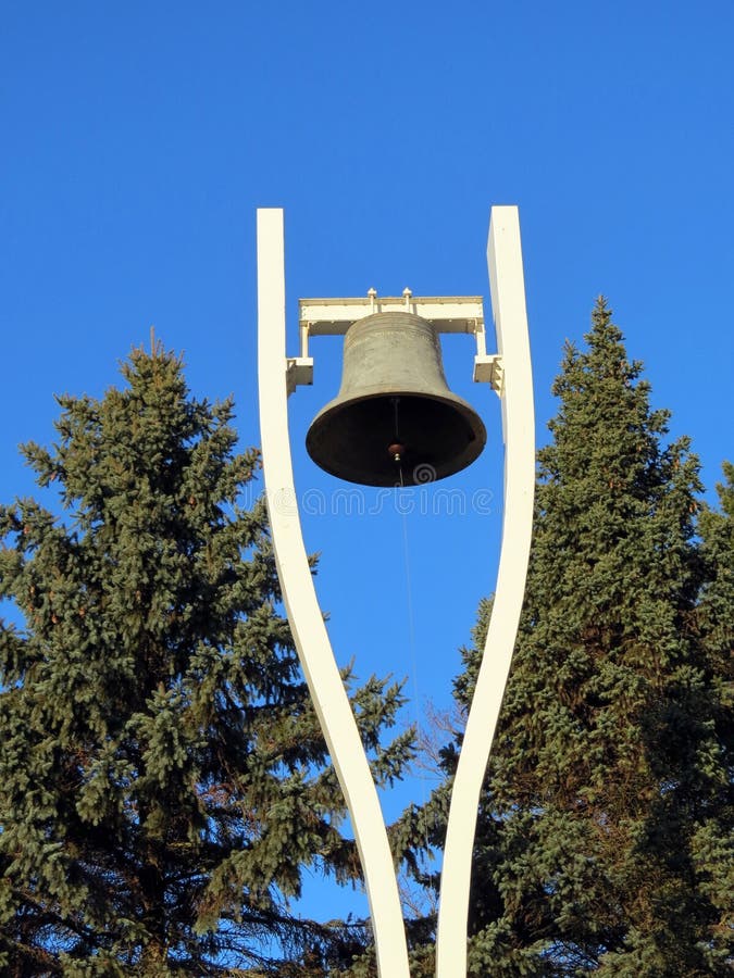Bell stock photo. Image of stuff, trees, high, bell, tree - 36008840