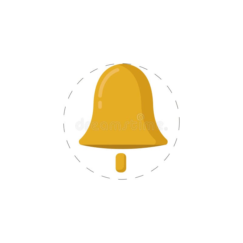 Bell Clipart. Bell Isolated Simple Clipart Stock Vector - Illustration ...