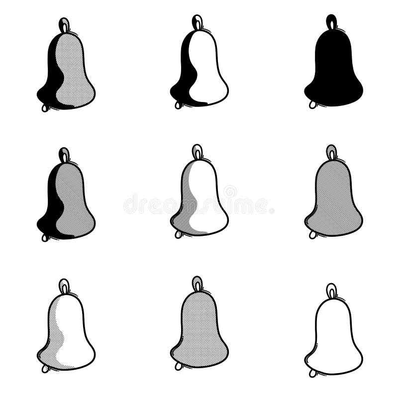 Bell Doodle Vector Icon. Drawing Sketch Illustration Hand Drawn Cartoon ... Bell Doodle Vector Icon. Drawing Sketch Illustration Hand Drawn Cartoon ...