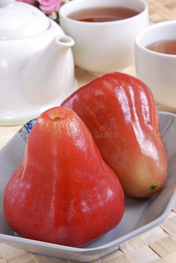 Bell fruit stock image. Image of java, szygium, apple - 19219071