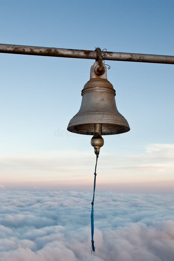 Bell in heaven stock image. Image of pada, lanka, heaven - 21810787