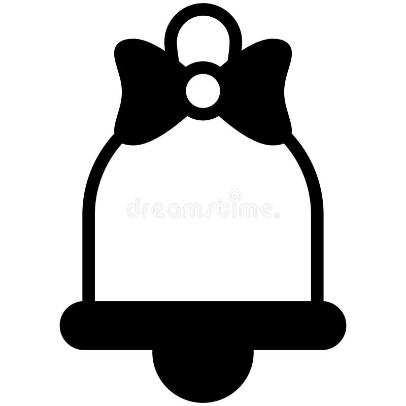 Bell Icon, Christmas and Celebrations. Outline Symbol Collection ...