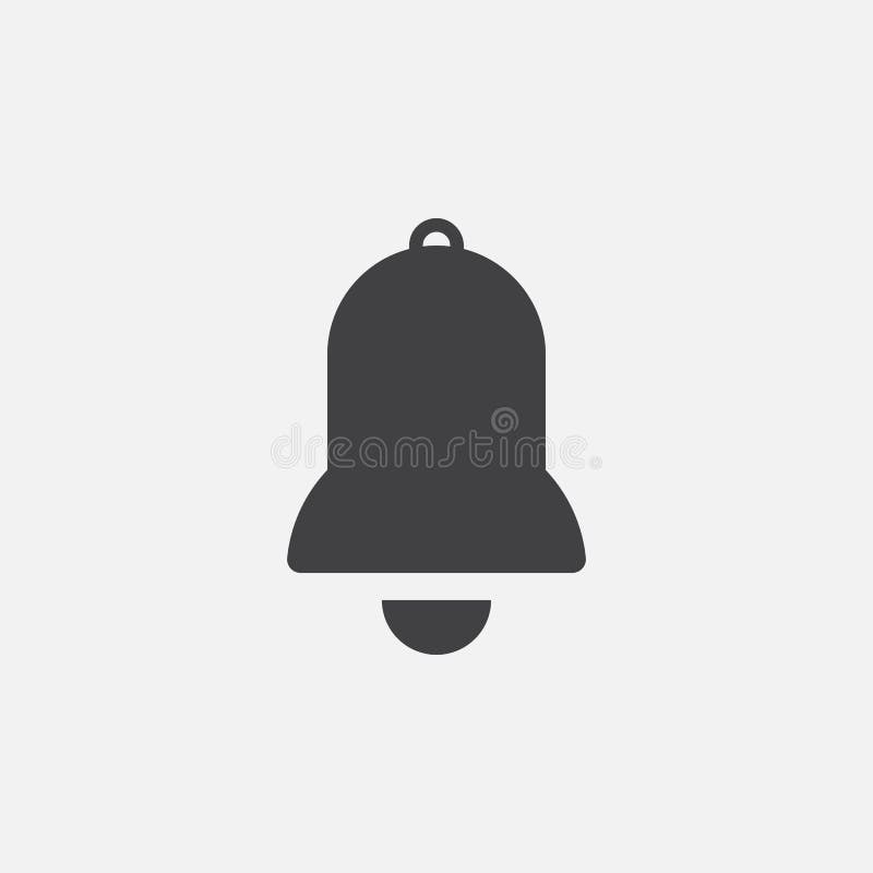 Bell Icon, Logo Illustration, Group Pictogram Isolated on White. Stock ...