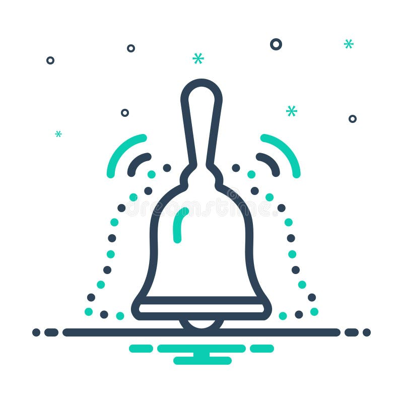 Mix Icon for Bell, Ringer and Sound Stock Vector - Illustration of ...