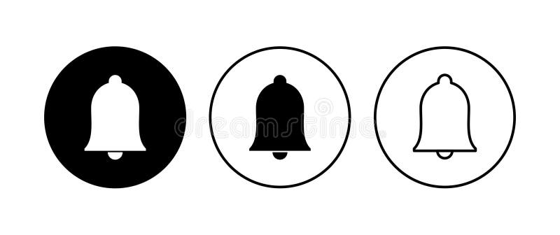 Bell Icon . Notification Icon for Your Web Site Design Stock Vector ...