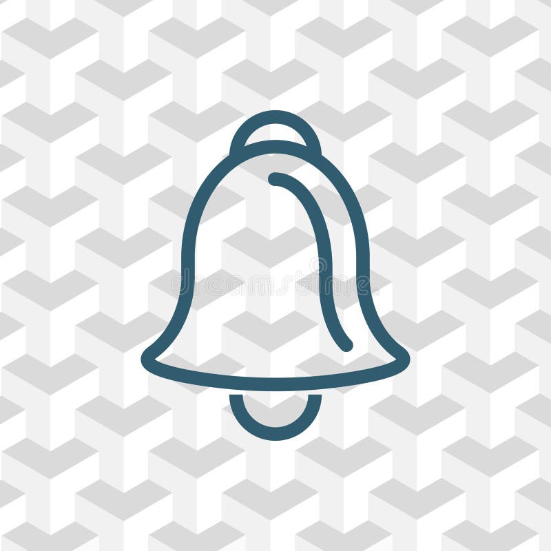 Bell Icon Stock Vector Illustration Flat Design Stock Vector ...
