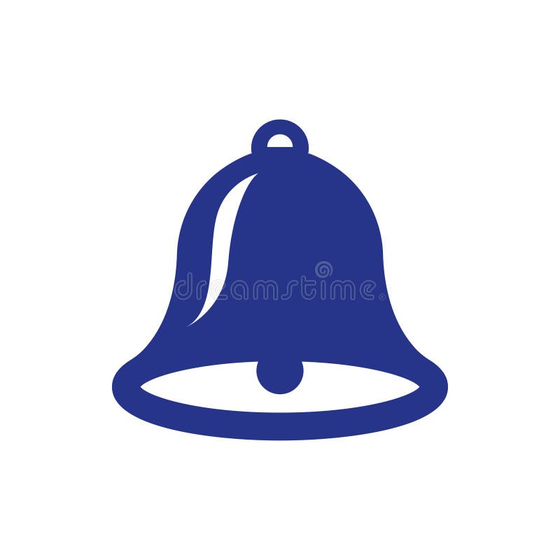 Bell Icon Stock Vector Illustration Flat Design Style Stock Vector ...