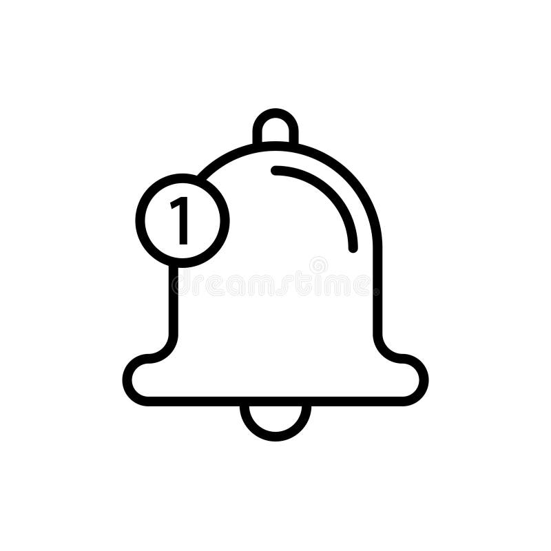 Bell Icon Vector Design Templates Simple and Modern Stock Vector ...