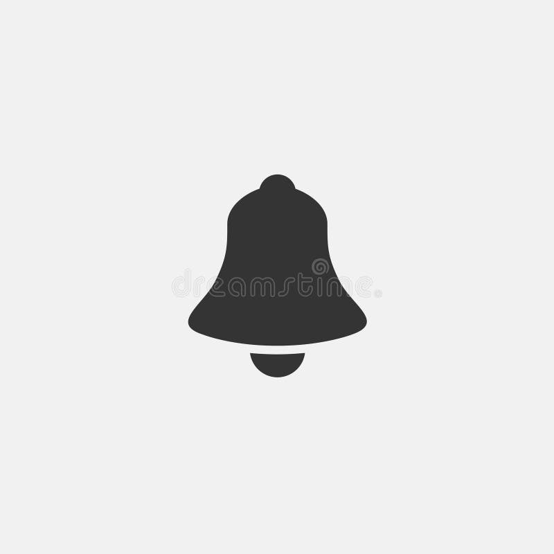 Bell Icon Illustration Symbol Eps 10 Grey Stock Illustration ...