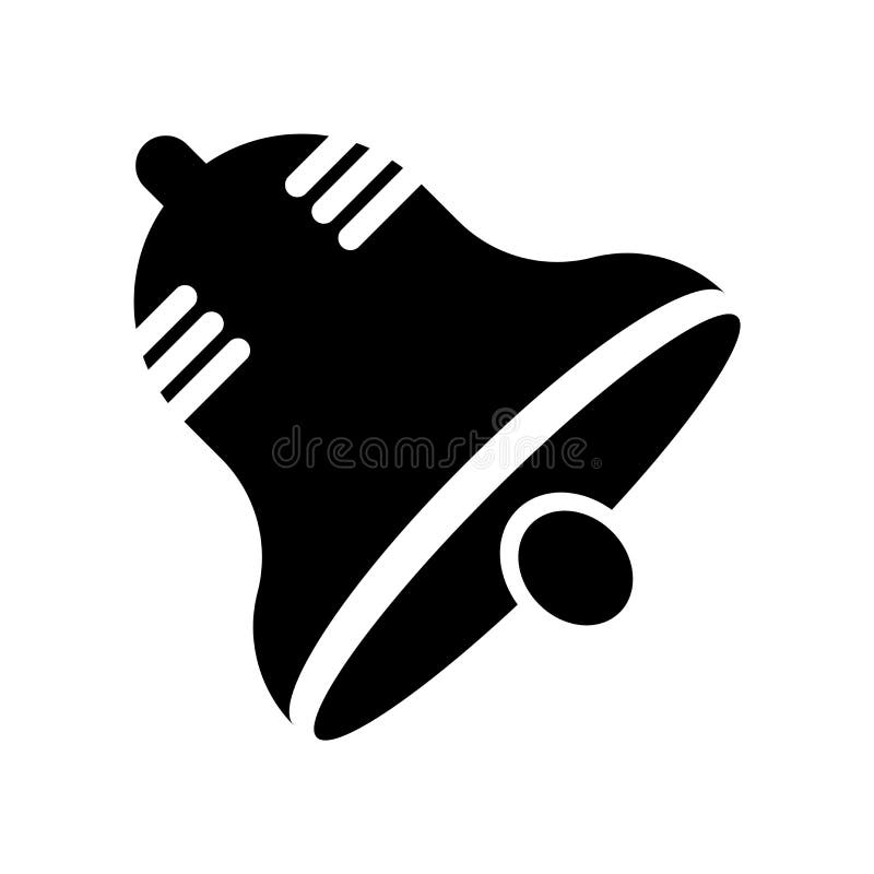 Bell Icon Vector Isolated on White Background, Bell Sign , Warning ...