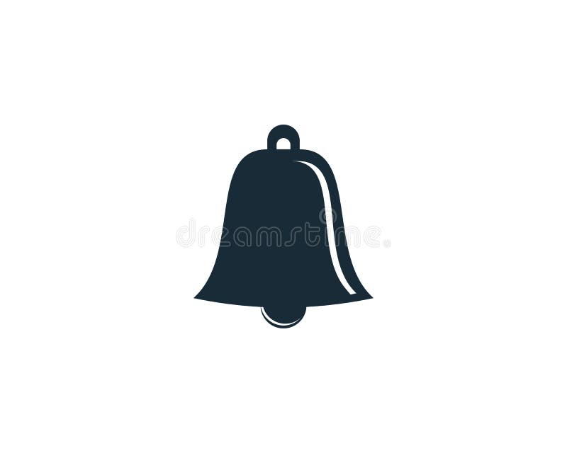 Bell Icon Vector Logo Template Illustration Design Stock Vector ...