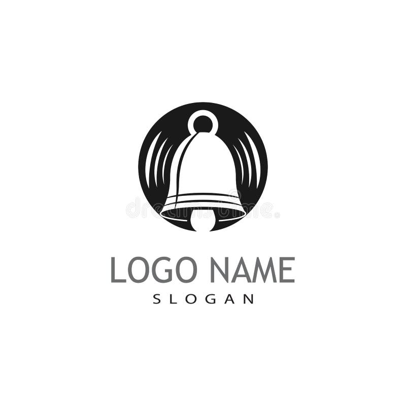 Bell Logo Template Vector Symbol Illustration Design Stock Vector ...