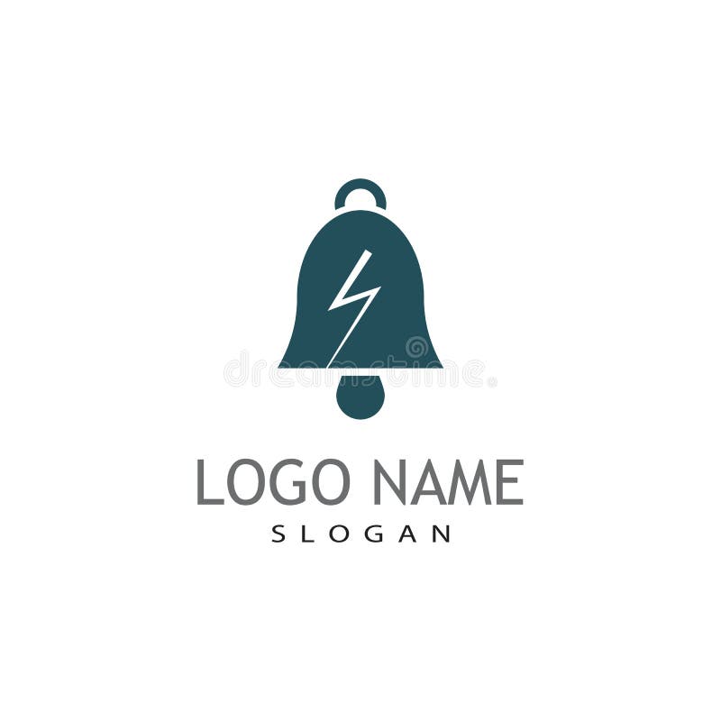 Bell Logo Template Vector Symbol Illustration Design Stock Illustration ...