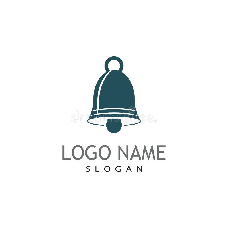 Bell Logo Template Vector Symbol Illustration Design Stock Illustration ...