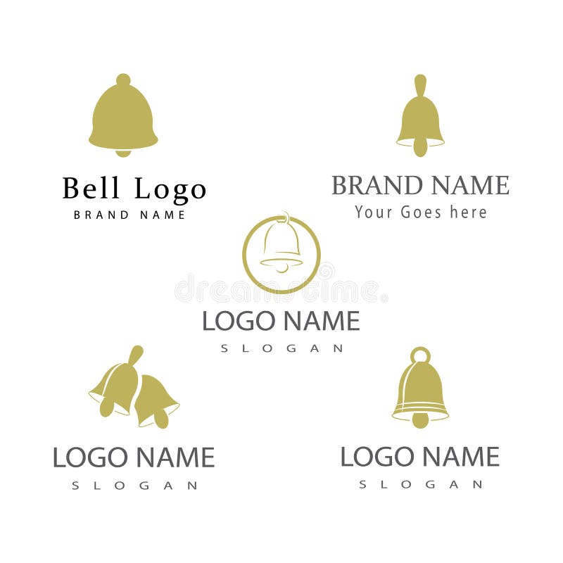 Bell Logo Simple Bell Logo Modern Corporate, Abstract Letter Logo Stock ...