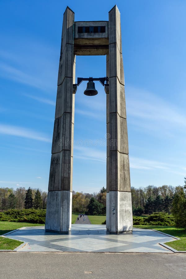 The Bell on the Monument. Monument with Bell Editorial Stock Photo ...