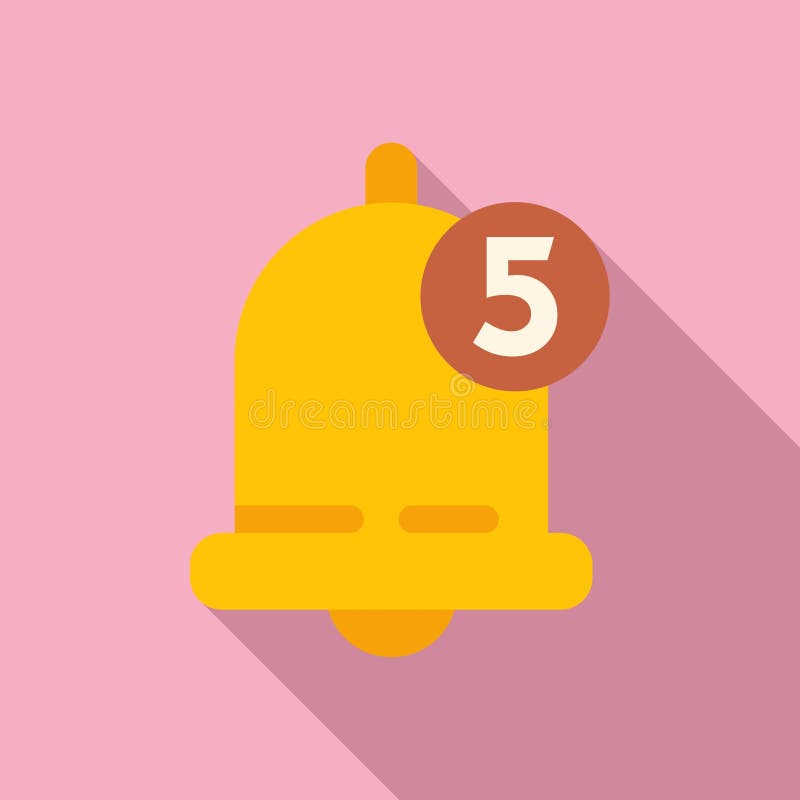 TikTok Bell Icon. Subscribe Button Stock Vector - Illustration of ...