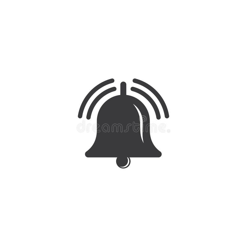 Bell Notification Icon Vector Illustration Design Stock Vector ...