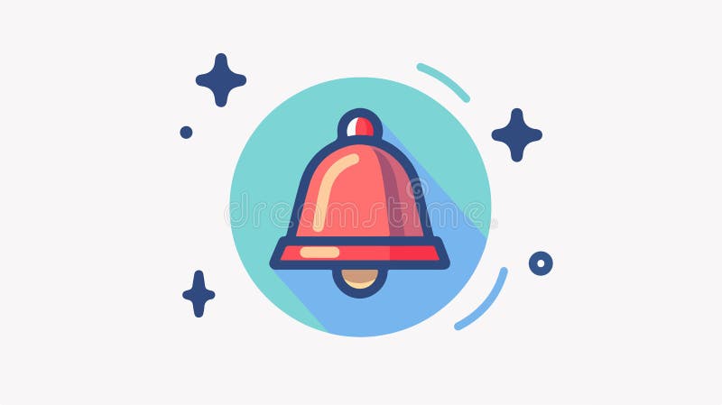 Bell Notification Icon for Website Designs and Apps, Minimalist Alert ...