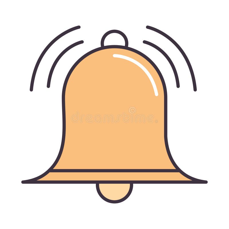 Bell Notification Social Media Stock Vector - Illustration of vector ...