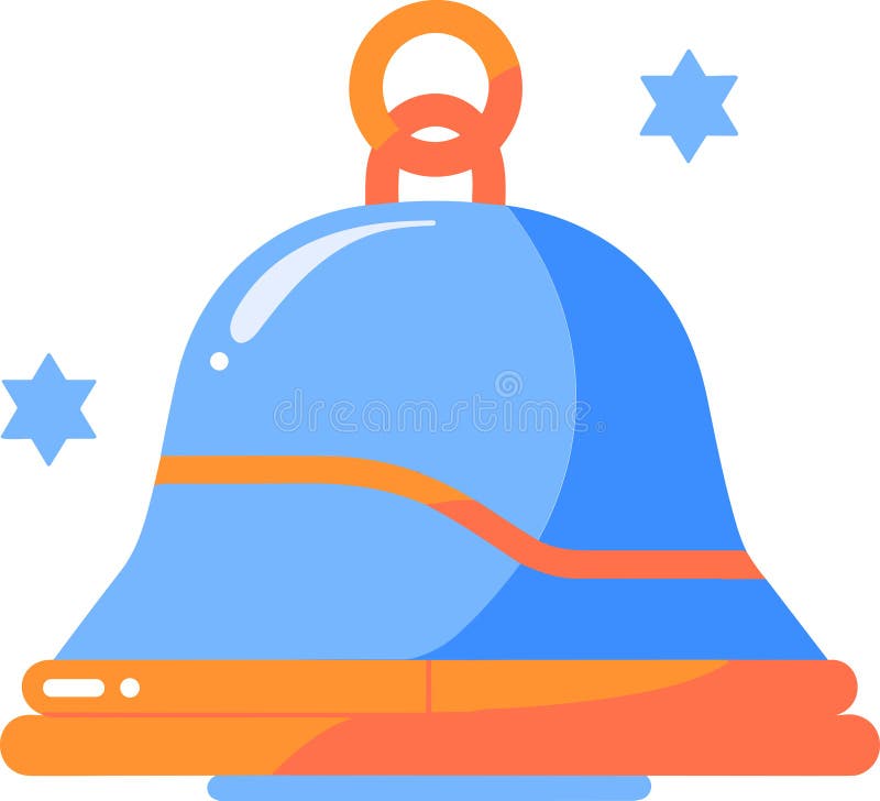 Bell or Notification in UX UI Flat Style Stock Vector - Illustration of ...