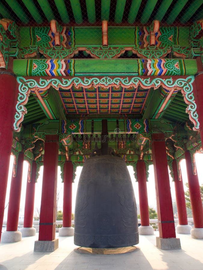 Bell of Peace at Demilitarized Zone (DMZ) Stock Photo - Image of zone ...