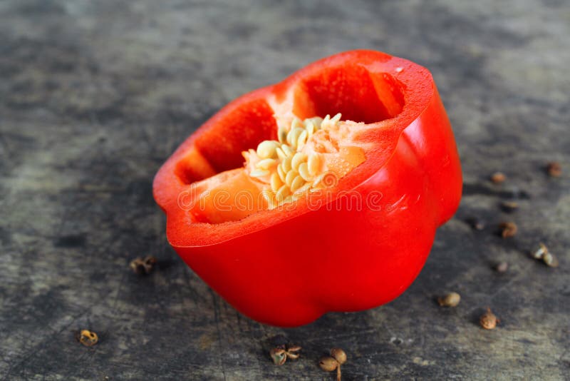 Bell Pepper or Capsicum, Sweet Pepper Stock Image - Image of market ...