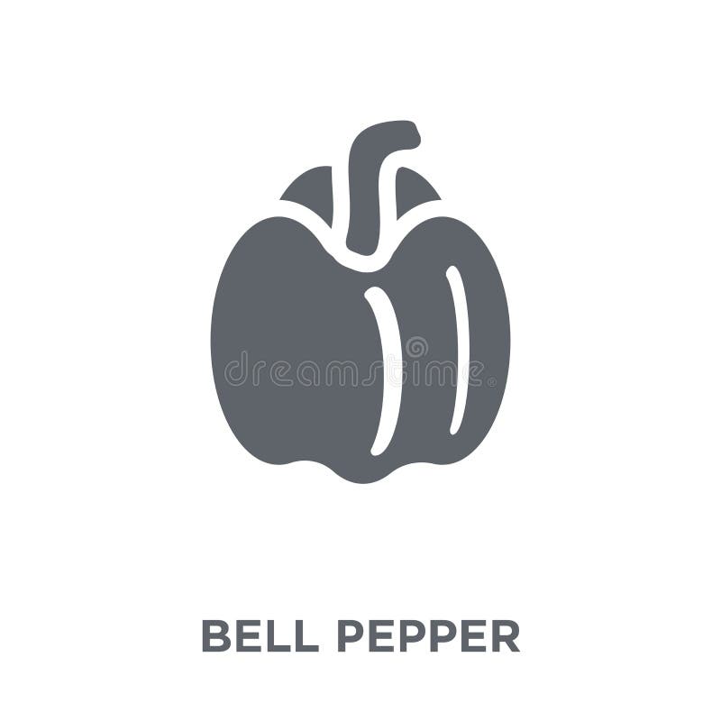 Bell Pepper Icon from Fruit and Vegetables Collection. Stock Vector ...