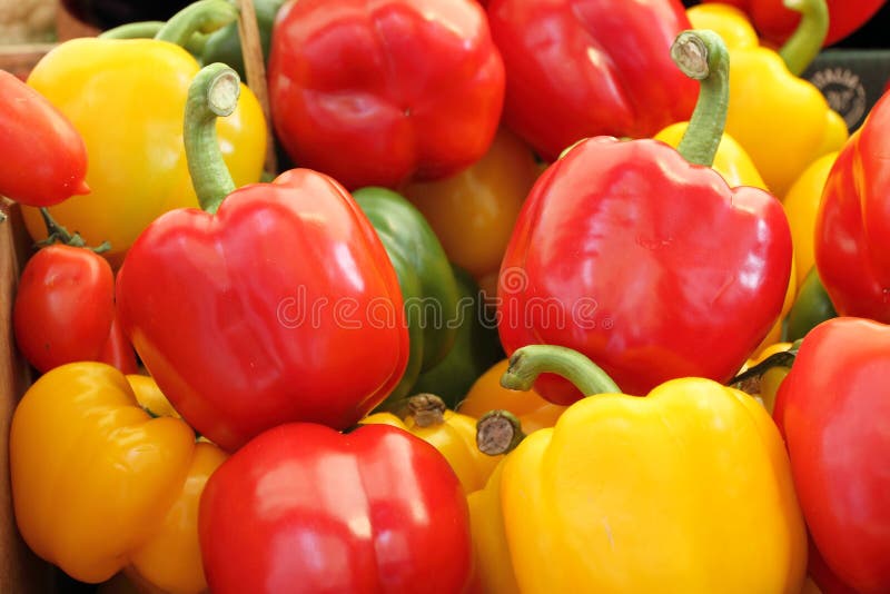 Multi-Colored Bell Peppers stock image. Image of bell - 45244685