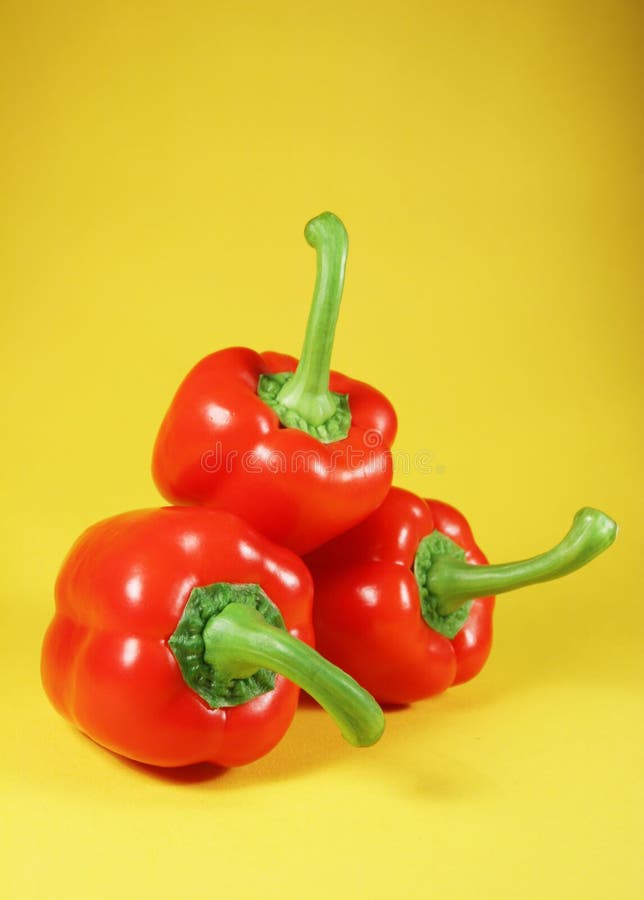 Bell peppers stock image. Image of food, three, organic - 2132939