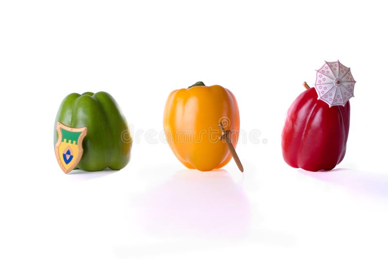Bell peppers stock photo. Image of happy, backlight, pure - 687690