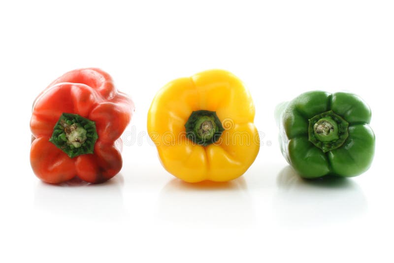 Bell peppers colors stock photo. Image of ripe, solanaceae - 41490906
