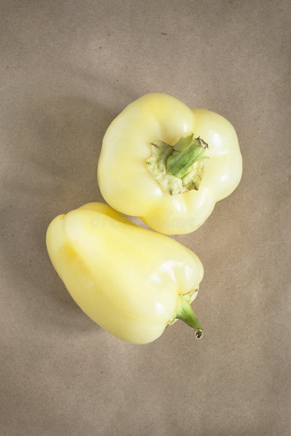 Bell Peppers on Craft Paper Stock Image - Image of pack, diet: 199012067