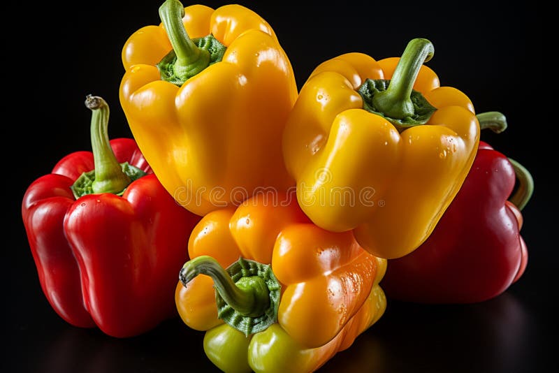 Bell Peppers stock illustration. Illustration of fresh - 301473070
