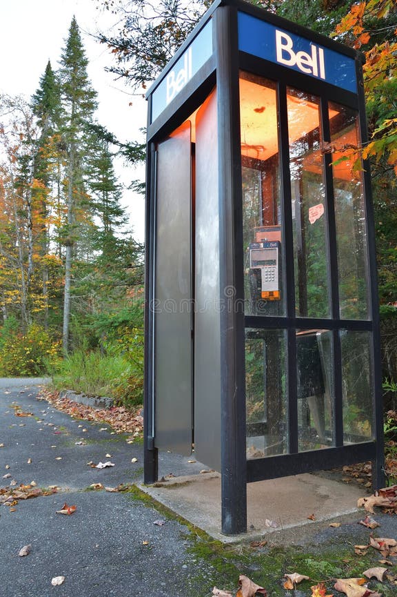 Bell public phone booth editorial photography. Image of communication ...