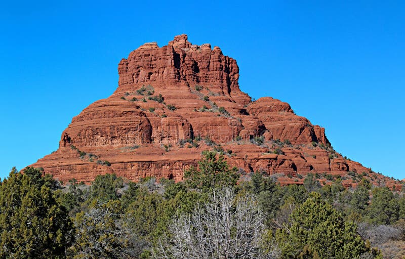 Bell Rock stock image. Image of butte, orange, cliff - 28669045