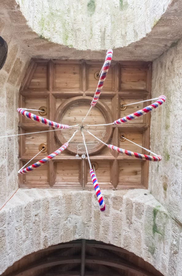 Bell Ropes Inside a Church in Cornwall England Uk Stock Image - Image ...