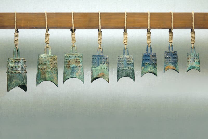 Chinese bell stock image. Image of crafts, building, eastern - 9372829