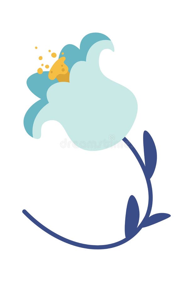 Bell-shaped Flower Flat Icon Spring Lily of Valley Stock Vector ...