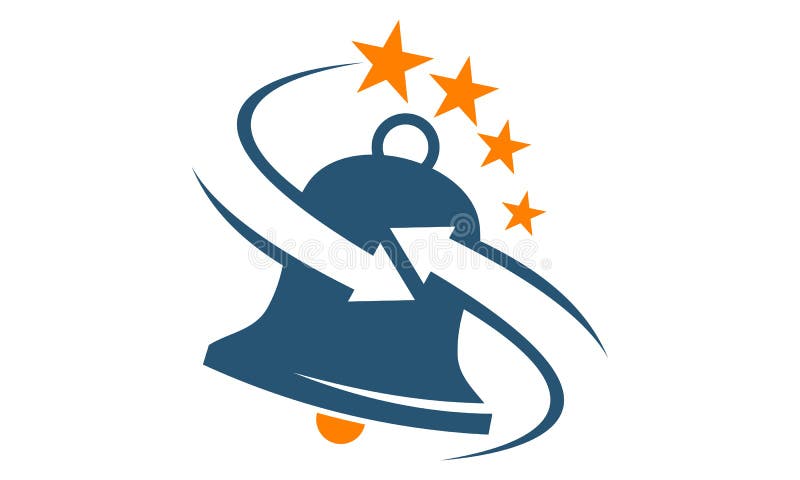 Bell Star Solutions stock vector. Illustration of sound - 88232490