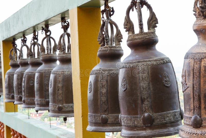 Bell in Temple stock photo. Image of oriental, asia, decoration - 36244004