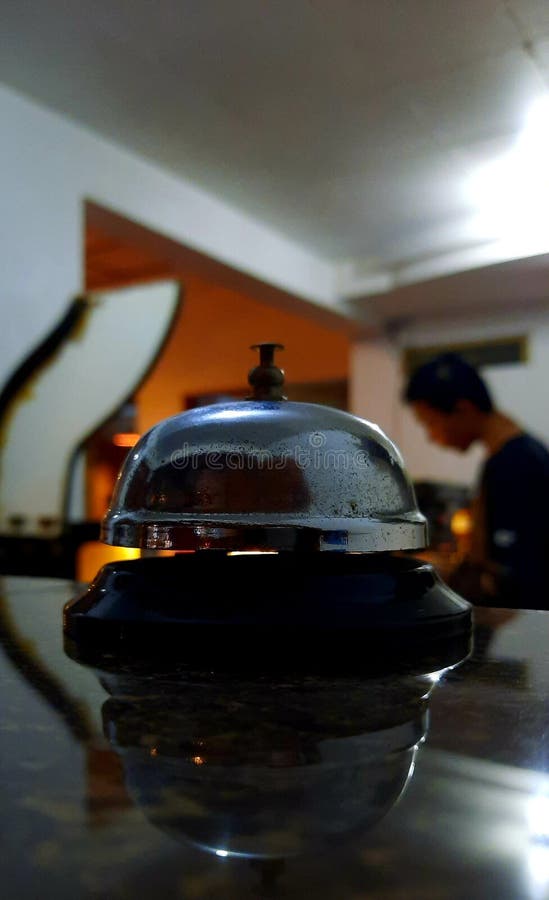 Bell To Notify the Order is Ready Stock Photo - Image of order, bumper ...