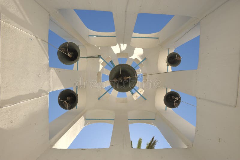 Bell tower stock image. Image of music, bell, sound, architecture ...