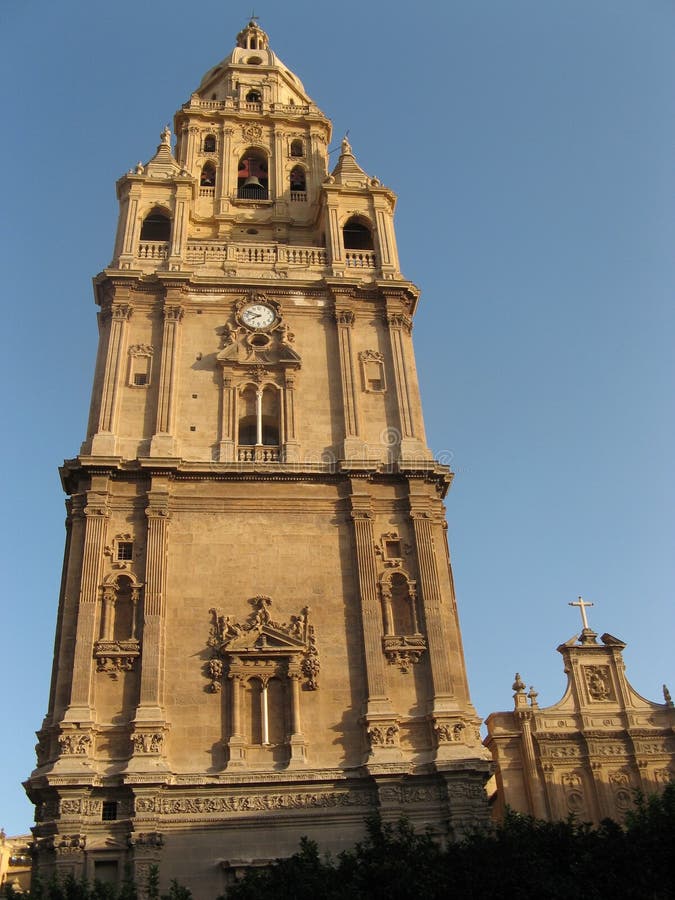 Bell Tower And Fountain Picture. Image: 1471079